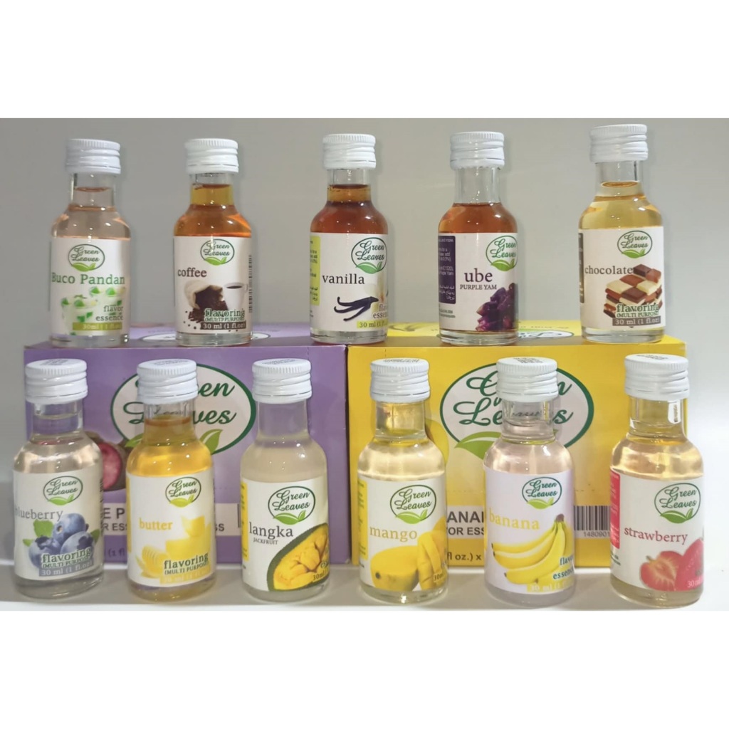 Green Leaves Multi-purpose Flavor Essence 30ml | Shopee Philippines