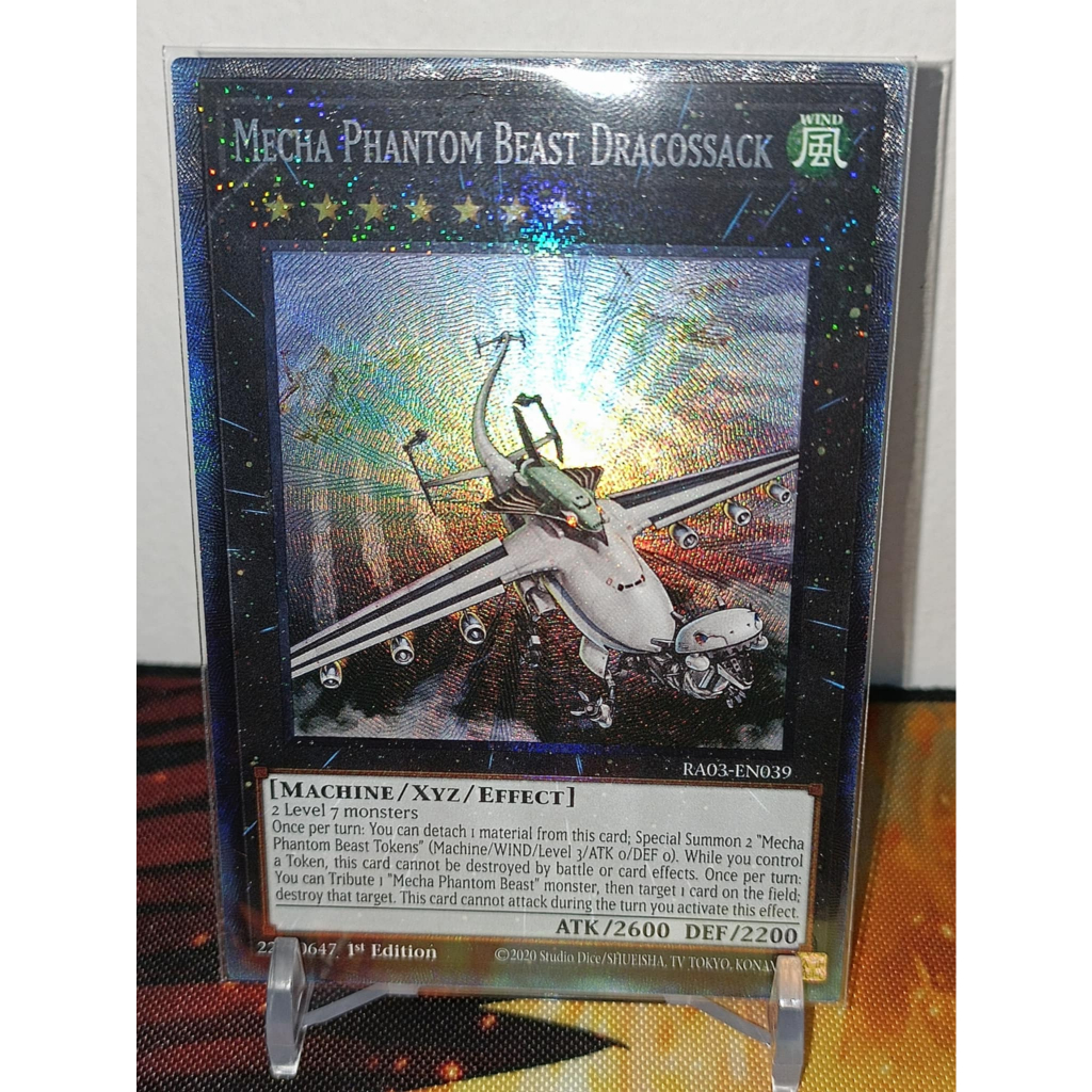 Mecha Phantom Beast Dracossack | RA03-EN039 | Prismatic Collector's ...
