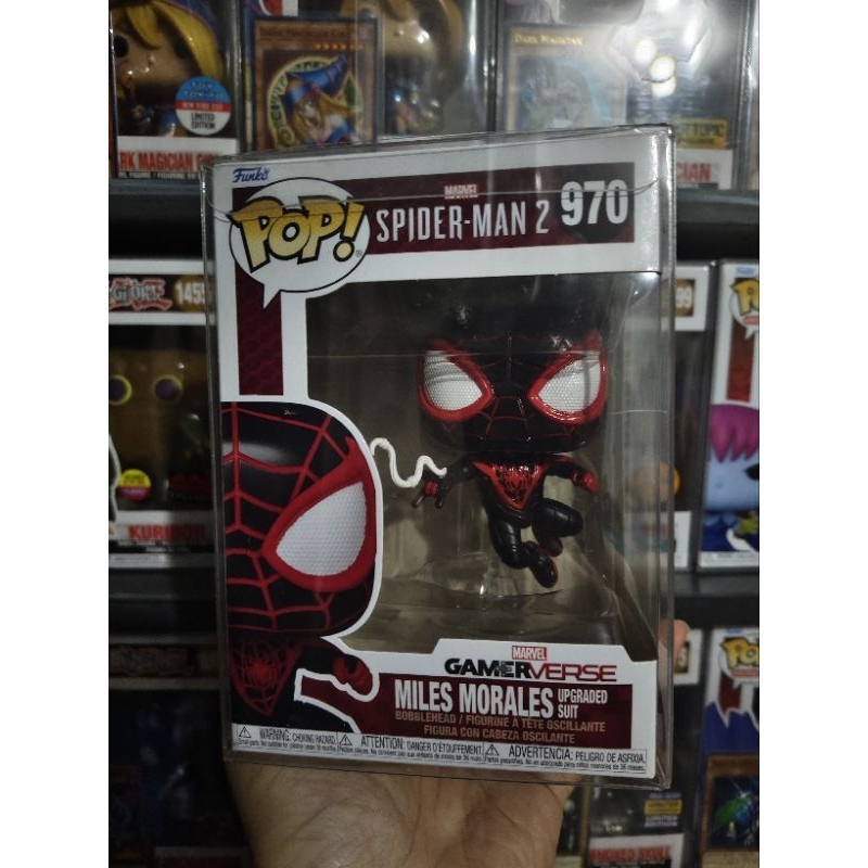 Funko Pop Games: Spider-Man 2 Gamerverse - 970 Miles Morales (Upgraded ...