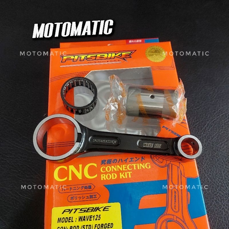 WAVE 125 / XRM 125 carb type | Pitsbike Forged Conrod / Connecting rod ...