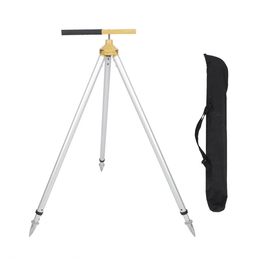 Prism Pole Tripod GPS Leveling Staff Total Station Surveying 75‑120cm ...