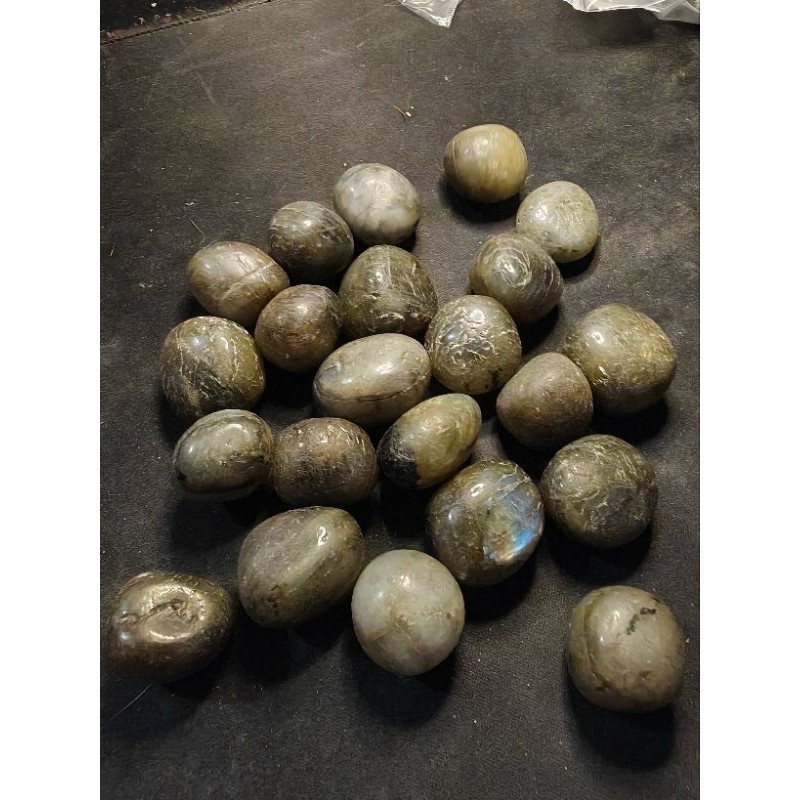 CHEFFY Labradorite Tumbled Budget Grade Crystal Gemstones | Shopee ...