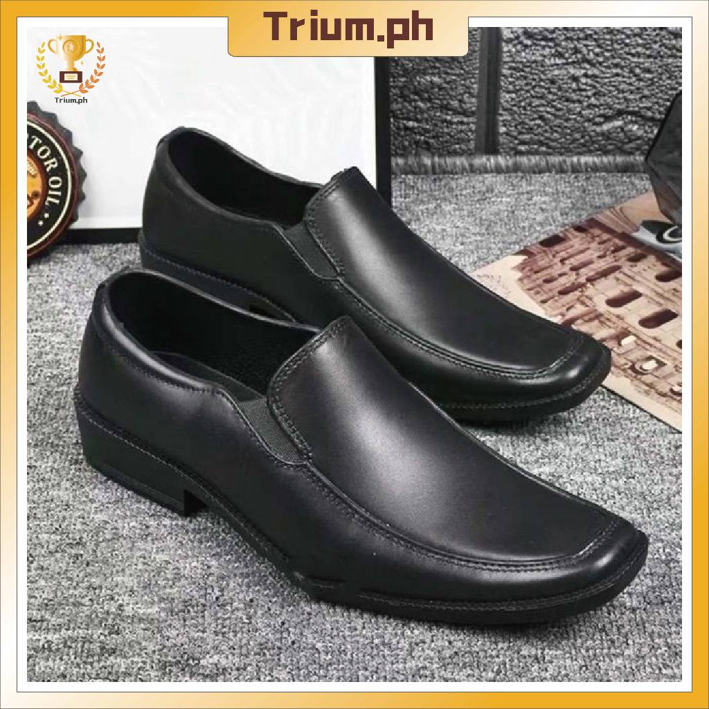 Black Rubber Shoes for Men's and Kids Boy high quality Black Shoes ...