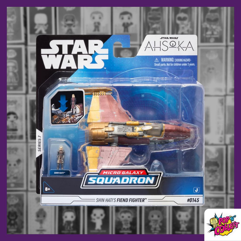 Star Wars - Shin Hati's Fiend Fighter - Micro Galaxy Squadron - (Sold ...