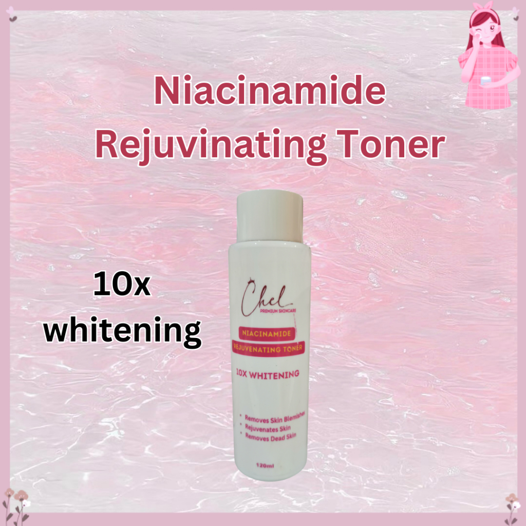 CHEL SKINCARE Niacinamide Rejuvinating Toner 120ml (DAVAO) | Shopee ...