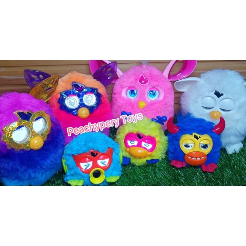 FURBY Collection - Furby Boom, Furby Connect - Digital Eyes with Sounds ...