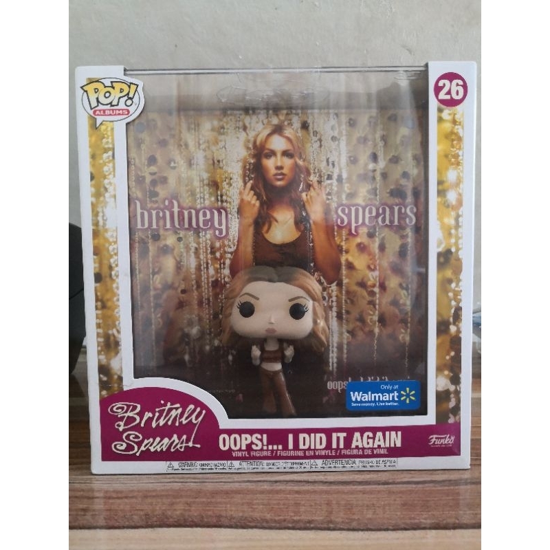 Funko Pop Album Britney Spears Oops I Did It Again (sealed) | Shopee ...