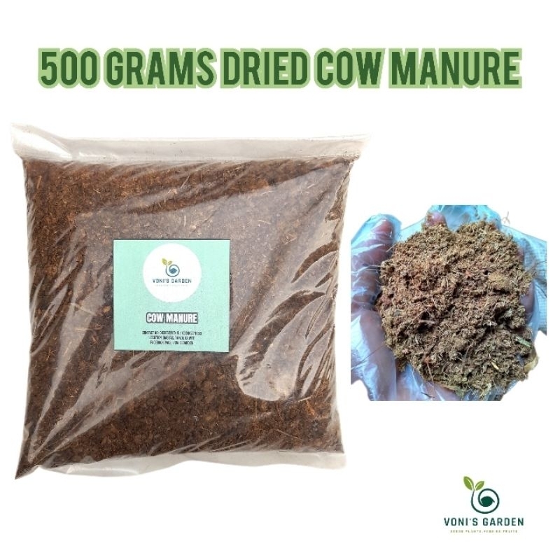 Dried Cow Manure for Plants (500 grams) | Shopee Philippines