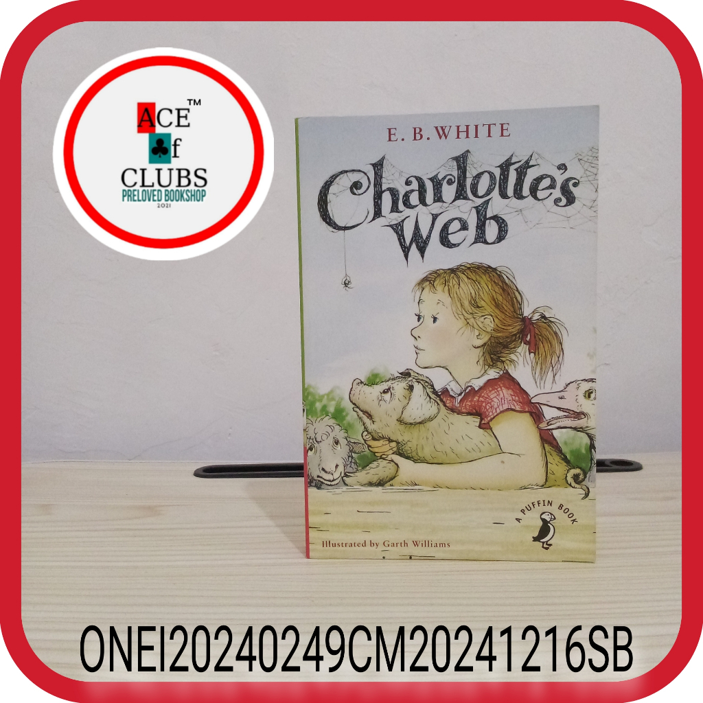 Charlotte's Web by E.B White (Preloved/Used) | Shopee Philippines