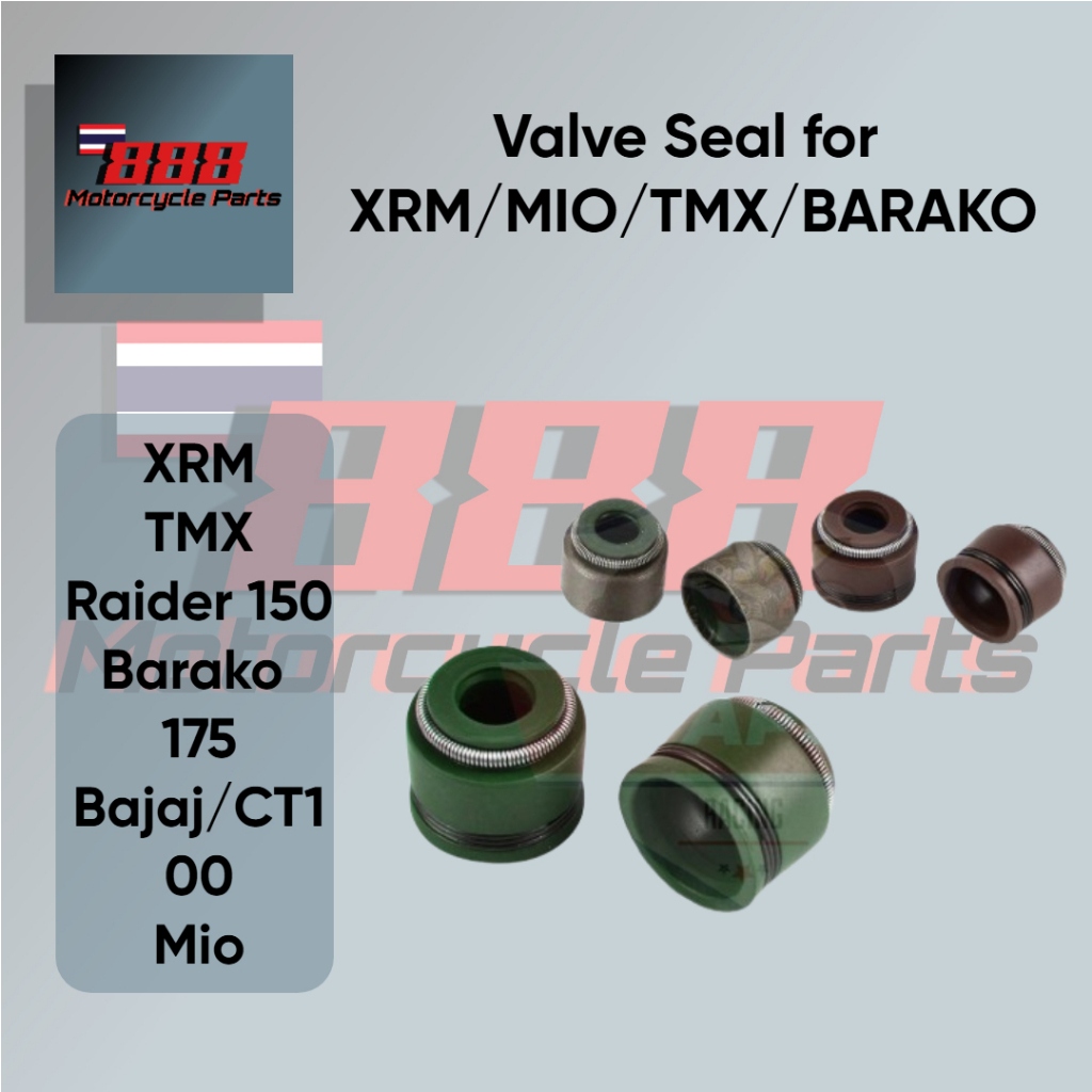 VALVE SEAL for XRM/MIO/TMX/BARAKO | Shopee Philippines