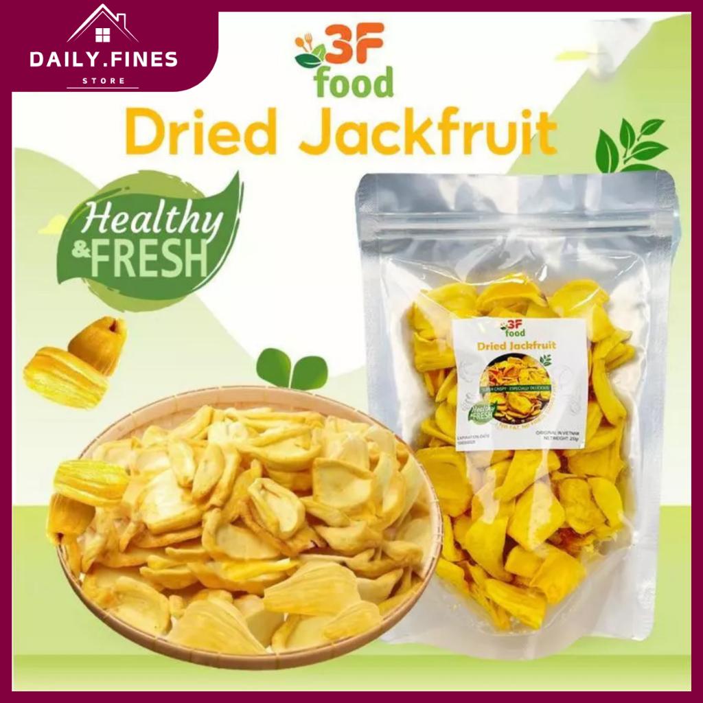 3F Food Dried Jackfruit DAILY FINES Dried Langka Chips | Organic ...