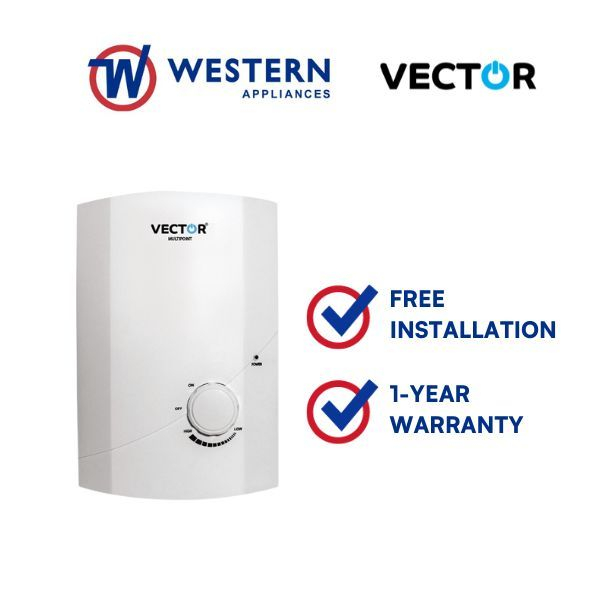 Vector VMMP56CU Multi Point Water Heater | Shopee Philippines