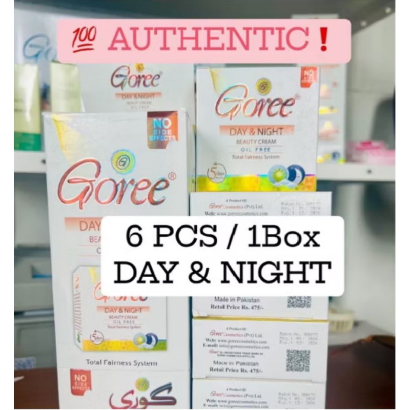 6 PCS/ 1BOX DAY AND NIGHT CREAM (pang pekas melasma pimple marks ...