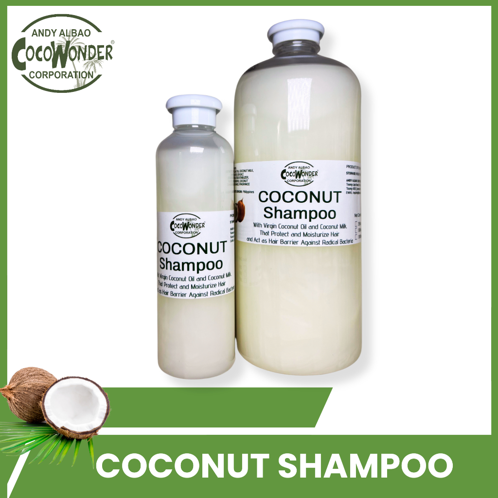 COCONUT SHAMPOO | COCOWONDER | 100% CERTIFIED ORGANIC | Shopee Philippines