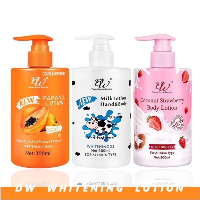 DW Papaya Body Whitening Moisturizing Lotion With Sunflower Oil Skin ...