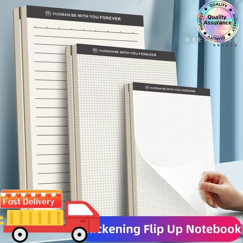 PP Cover Notebook 70Sheets Vertical Flip Notebook A6/A5/B5 Notebook ...