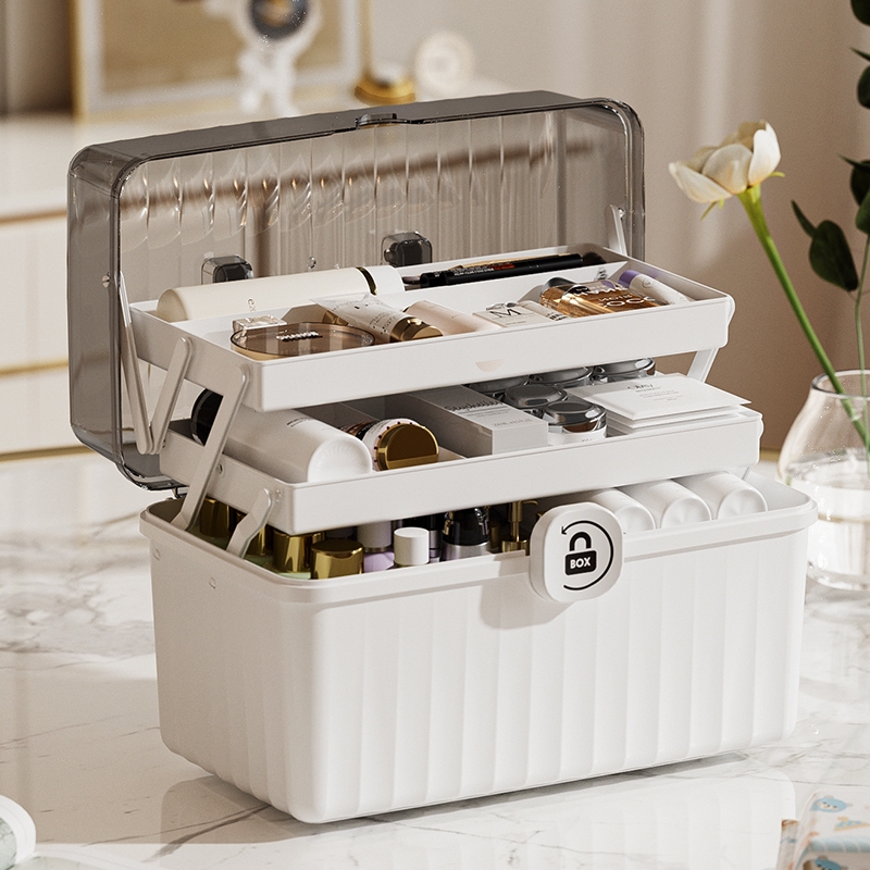 First Aid Kit Storage Box Medical Storage Containers Portable Plastic ...