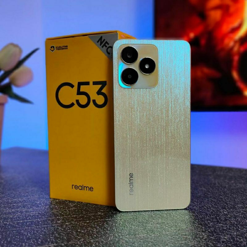 Realme C53 Android Smartphone HD Big Screen Gaming Phone (6GB+128GB / 8GB+256GB) Ultra Slim ...