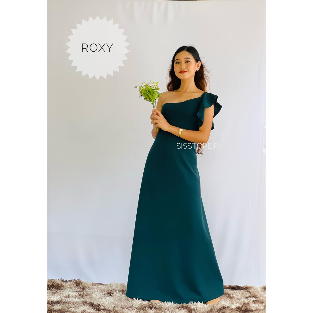 ROXY ONE SIDED STYLE DRESS NEOPRENE | Shopee Philippines