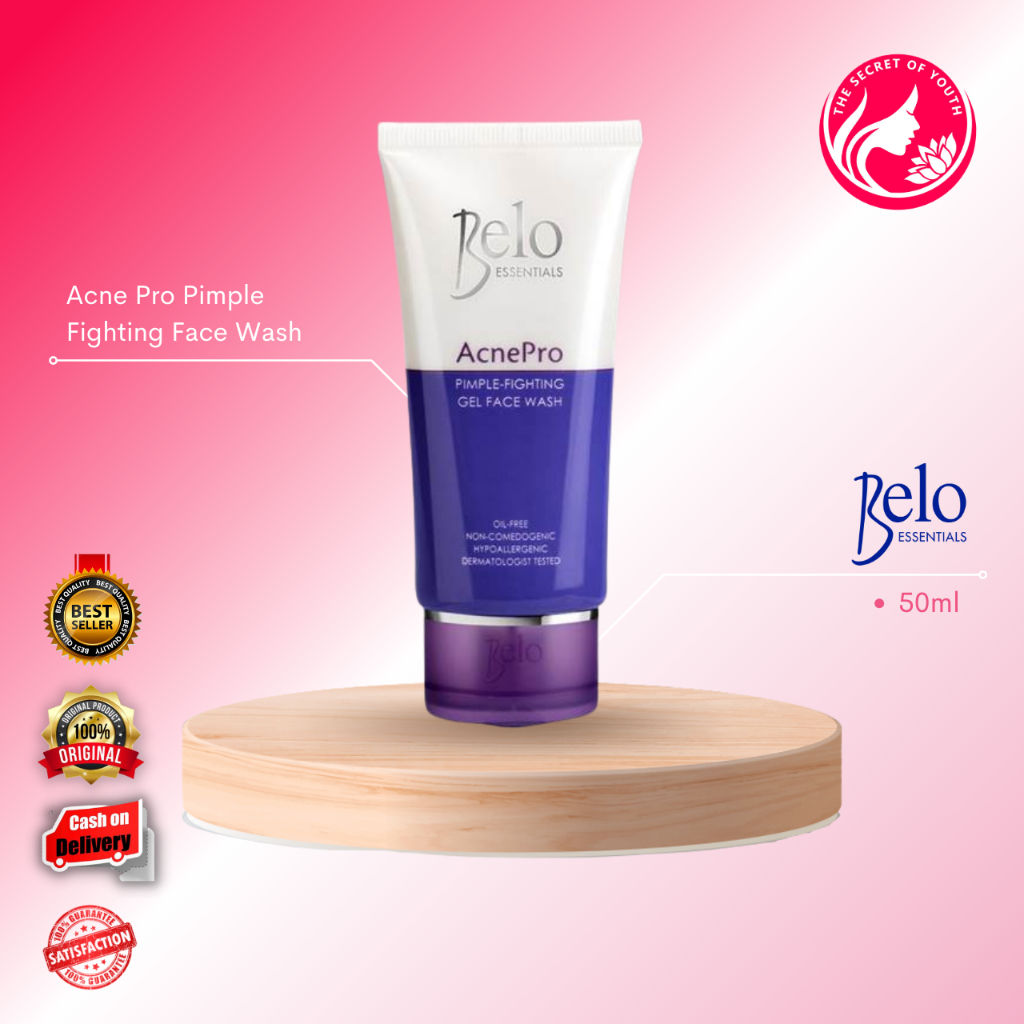 Belo Acne Pro Pimple Fighting Face Wash 50ml | Shopee Philippines