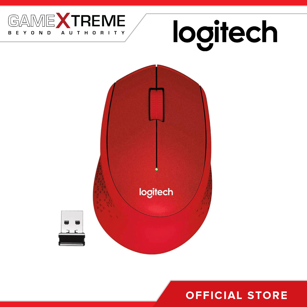 Logitech M331 Wireless Silent Mouse [Red] | Shopee Philippines