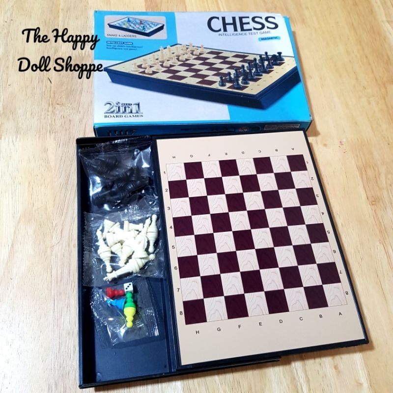 2in1 Chess Snakes and Ladders Game Board | Shopee Philippines
