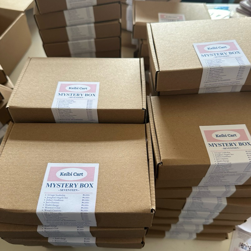 SVT MYS- BOX OFFICIAL PC INSIDE | Shopee Philippines