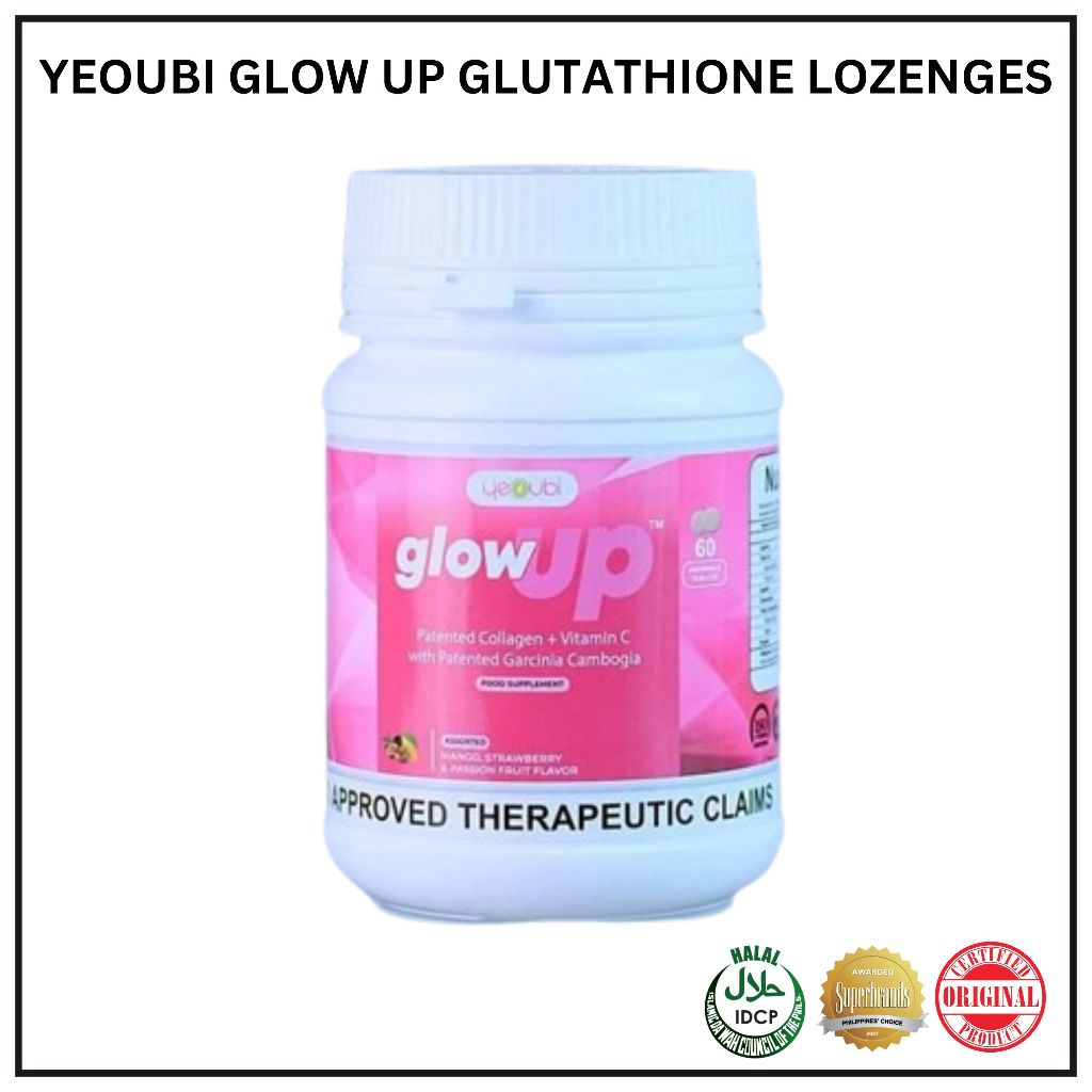 Yeoubi Glow Up Glutathione Lozenges New Packaging | Shopee Philippines