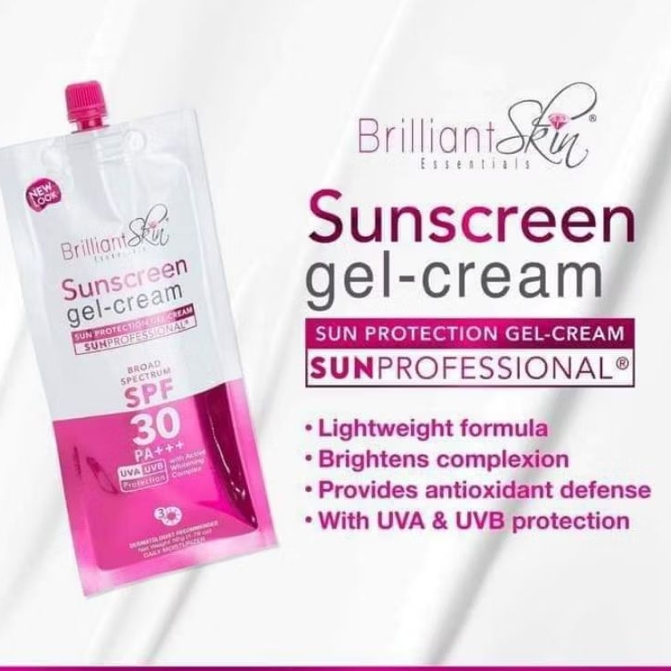 Brilliant Skin Sunscreen Gel Cream 50g | Shopee Philippines