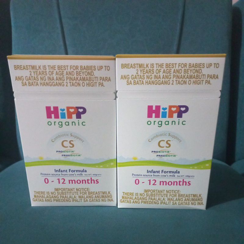 Hipp organic CS 0-12 months 400g | Shopee Philippines