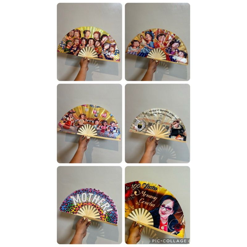 PAMAYPAY FOLDING FAN CUSTOMIZE AFFORDABLE SMALL, LARGE OR ROUND FAN FOR ...