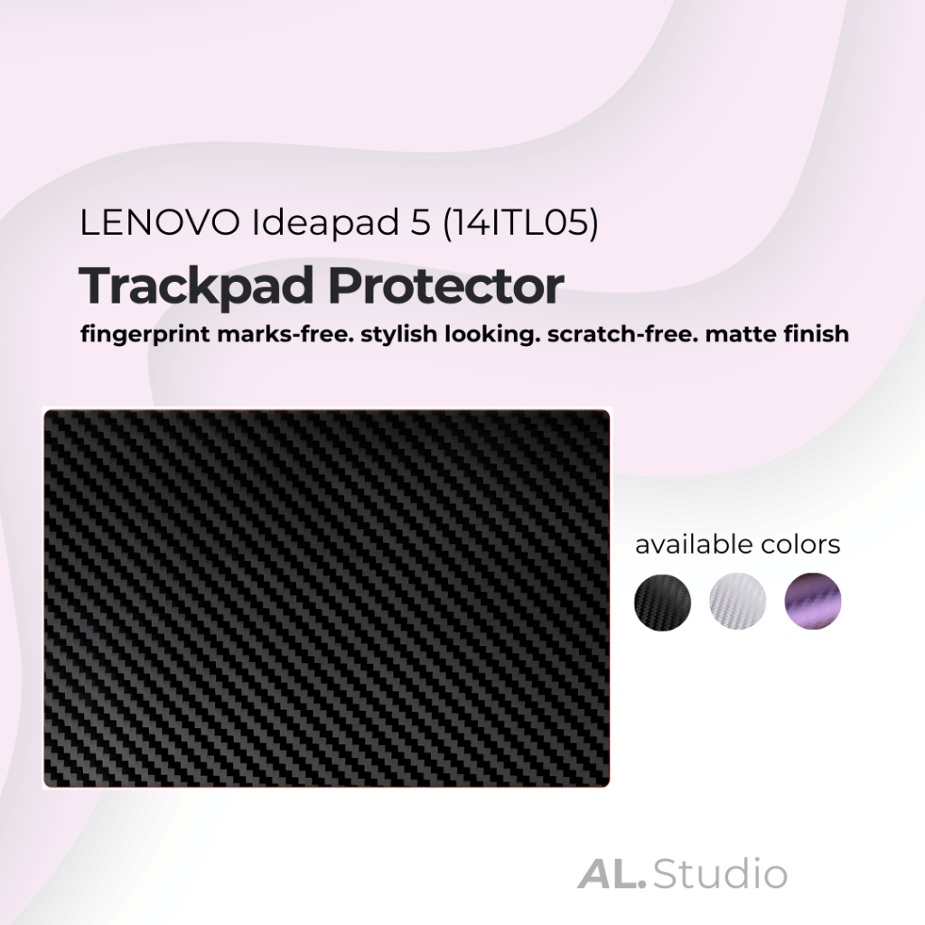 AL.Studio Trackpad Protector for LENOVO Ideapad 5 (14ITL05) Trackpad ...