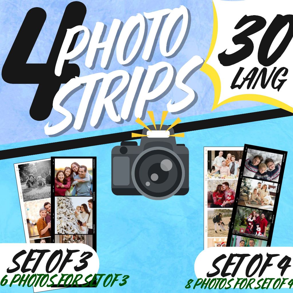 INSPIRED PHOTO FILM STRIPS NEW FRAMES | Shopee Philippines