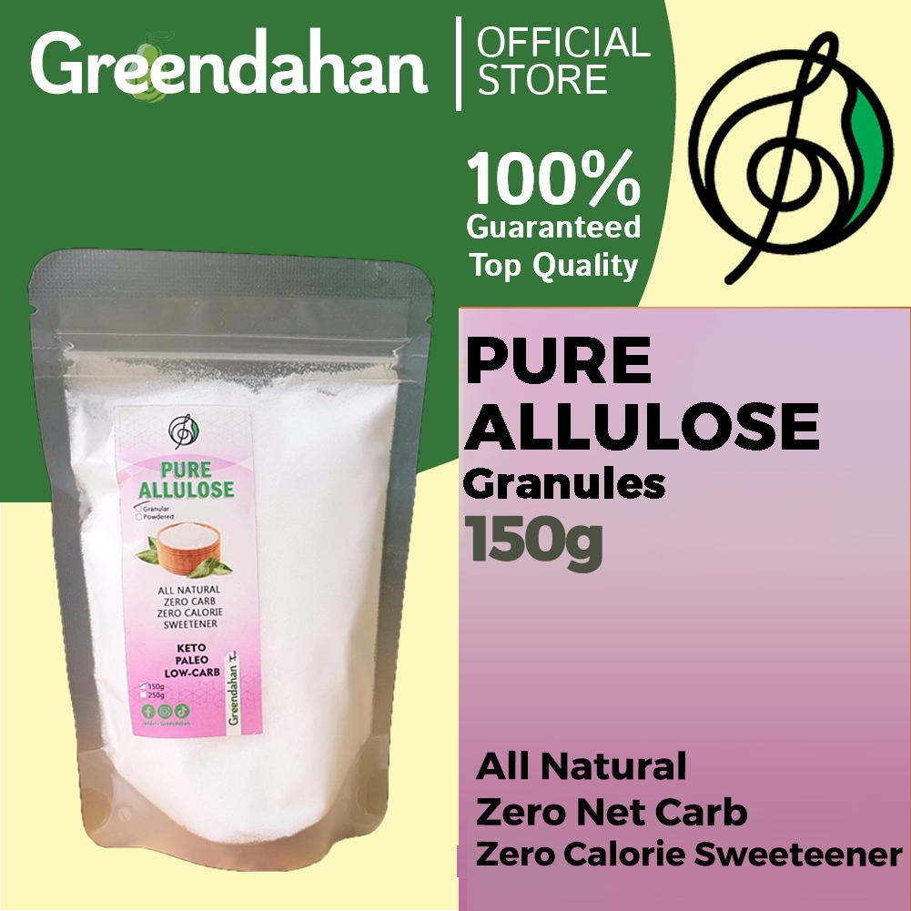 GREENDAHAN/ Pure Allulose FINE GRANULES 150g | 250g - Keto , Low Carb ...