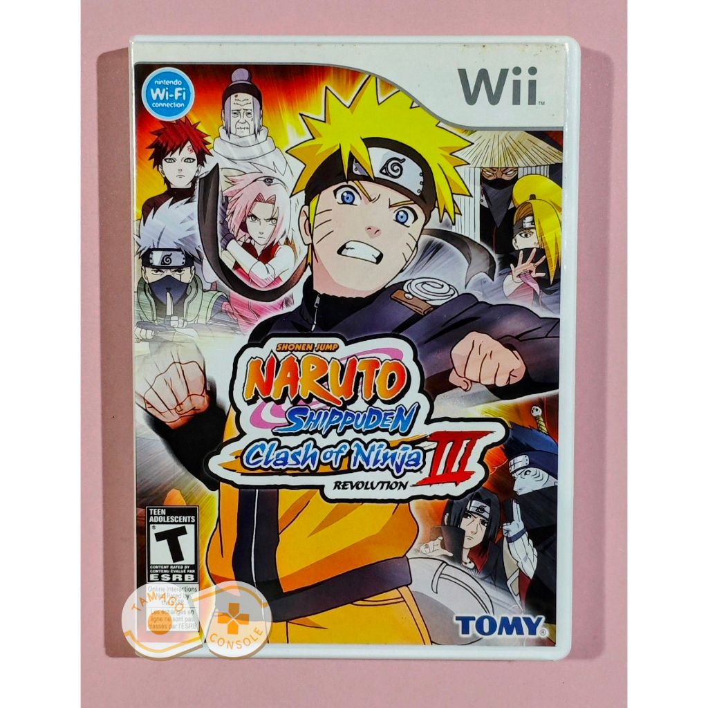Naruto Shippuden: Clash of Ninja Revolution 3 - [WII Game] [NTSC ...