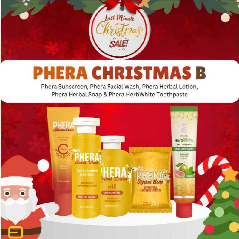 PHERA CHRISTMAS B (1 pc of ALL PHERA LINE) | Shopee Philippines