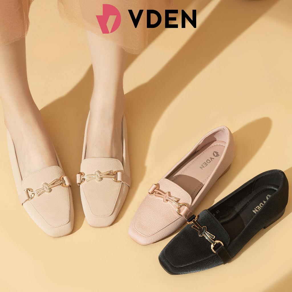 VDEN Women‘s Comfortable Low Chunky Heel Pumps Office Dress Shoes 1INCH ...