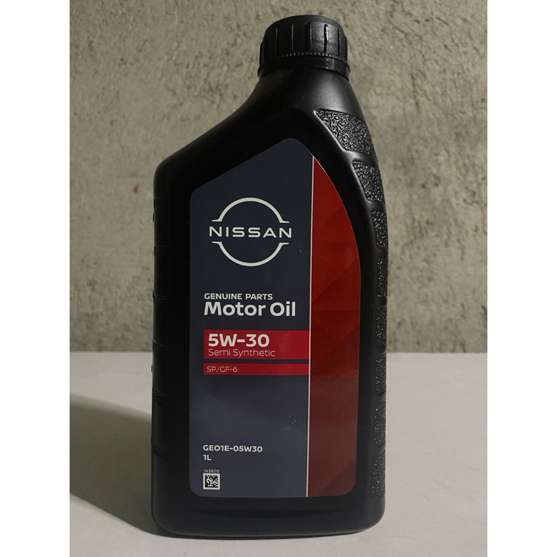 Nissan 5W-30 Motor Oil 1L Gas Engine | Shopee Philippines