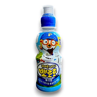 Korean Pororo Flavored Drink for Kids - 235ml - Milk, Strawberry ...