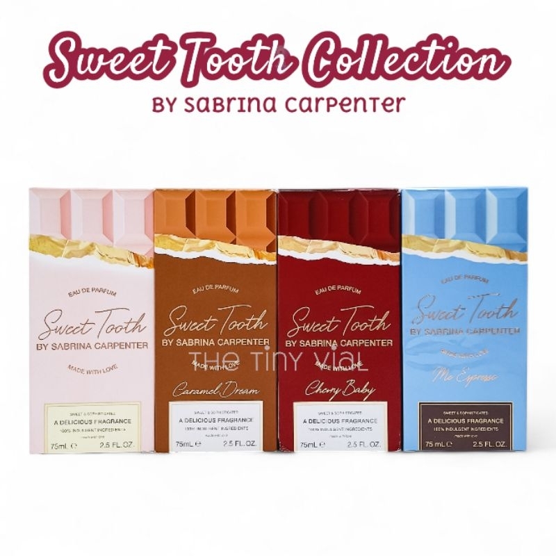 SC Sweet Tooth Collection [Decant] Sweet Tooth | Caramel Dream | Cherry ...