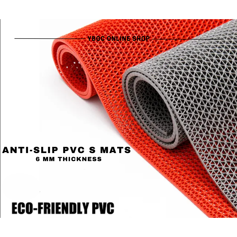 Anti Slip PVC S Matting 6mm thickness for indoor/outdoor wet areas ...
