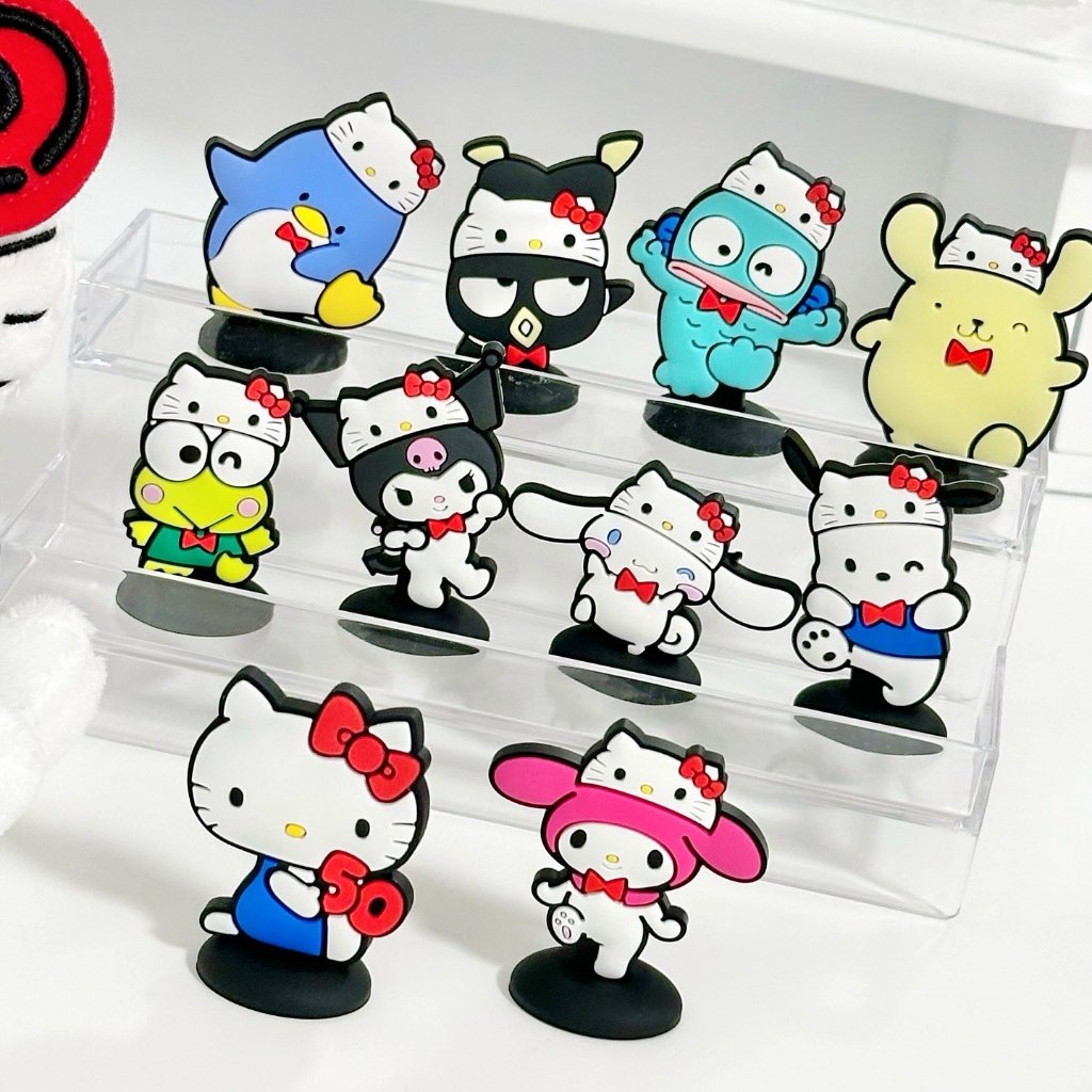 Sanrio Hello Kitty 50th Anniversary Rubber Stand [Direct from Japan ...