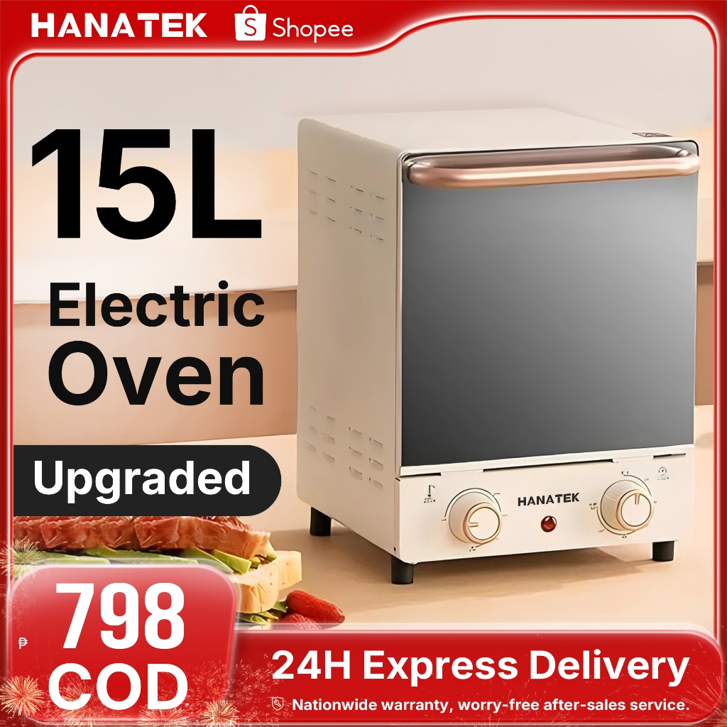 HANATEK Electric Oven 15L Multi-function Automatic Oven For Baking ...