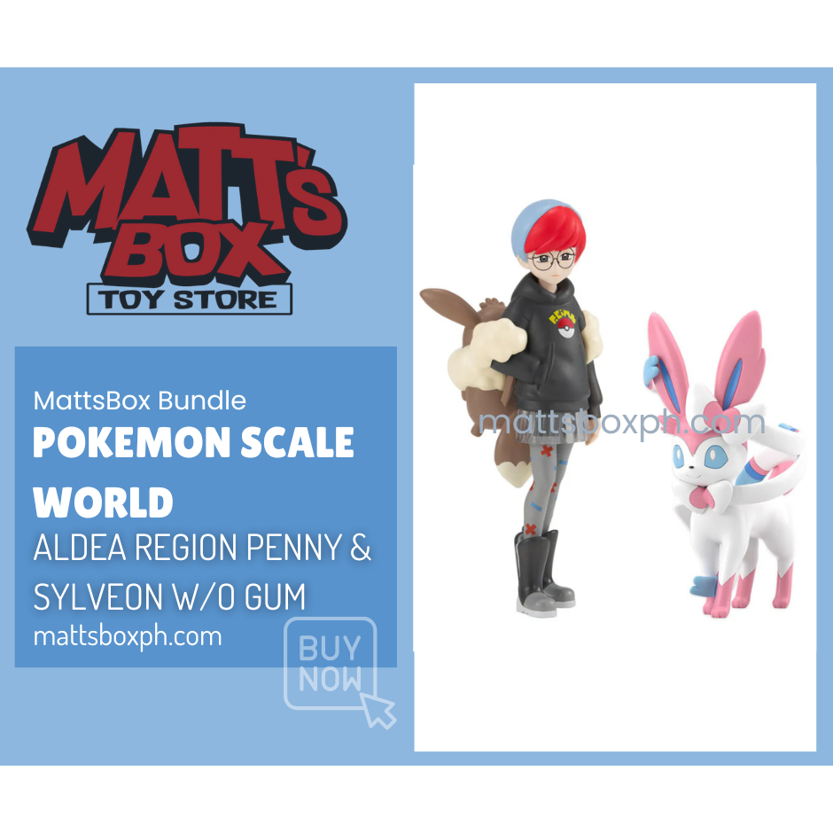 [0125] POKÉMON SCALE WORLD PALDEA REGION PENNY & SYLVEON W/O GUM ...