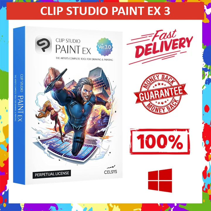 Clip Studio Paint EX 3 – Advanced Digital Art Software for Illustration ...
