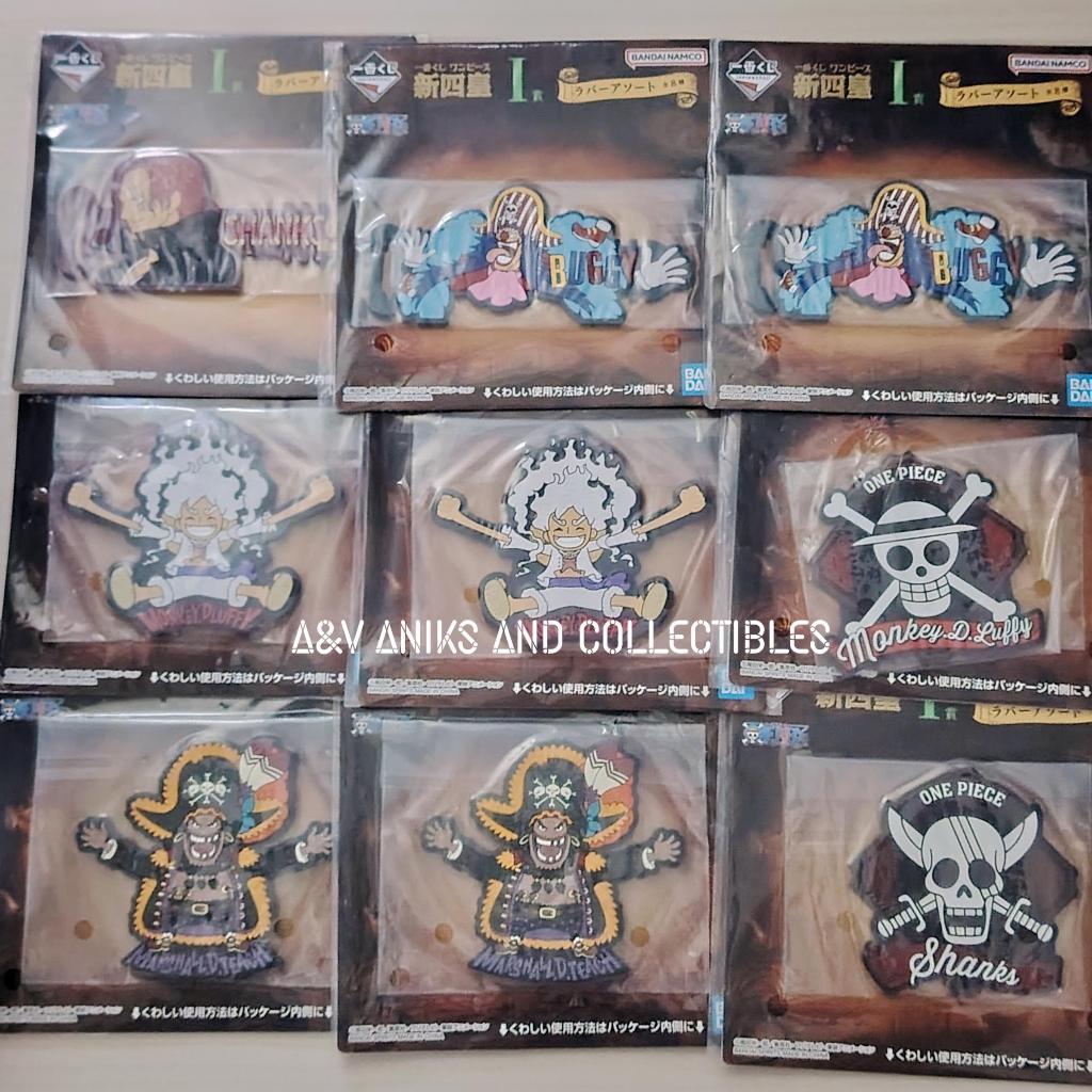 [ AUTHENTIC ] One Piece OP_Merch - IK Rubber + Acrylic Keychains/Charms ...