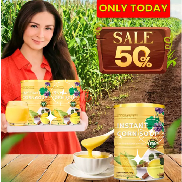 FANMAILE Instant Corn Soup Original Yellow Corn Powder Japanese Instant ...