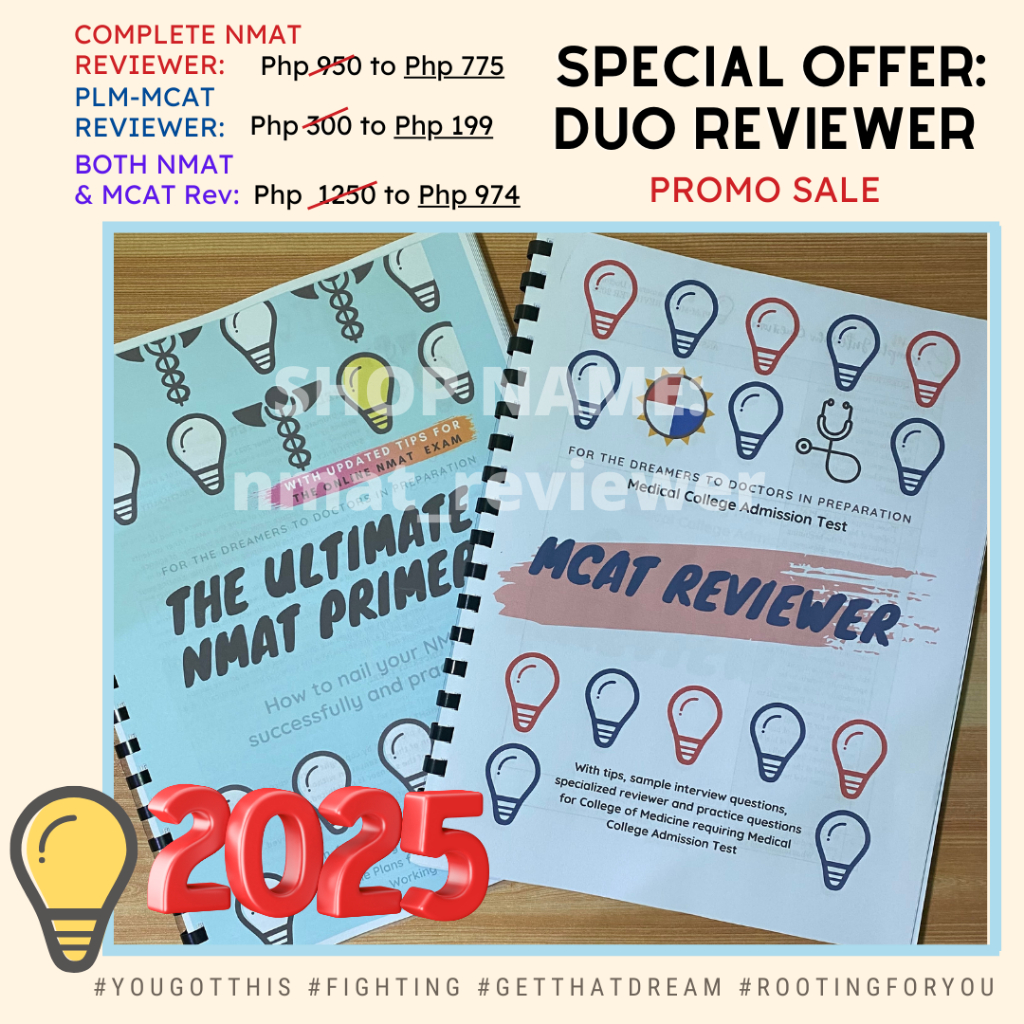 NMAT REVIEWER (THE ORIGINAL ULTIMATE) (with Online Tips, and NMAT ...