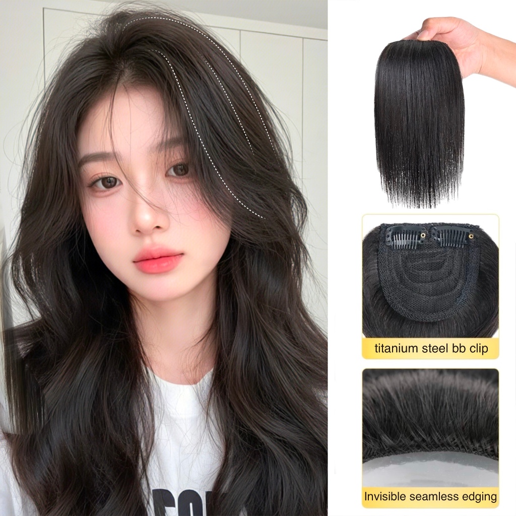 30cm Wig Piece for the Side Top and Back of the Head Natural Volume and ...