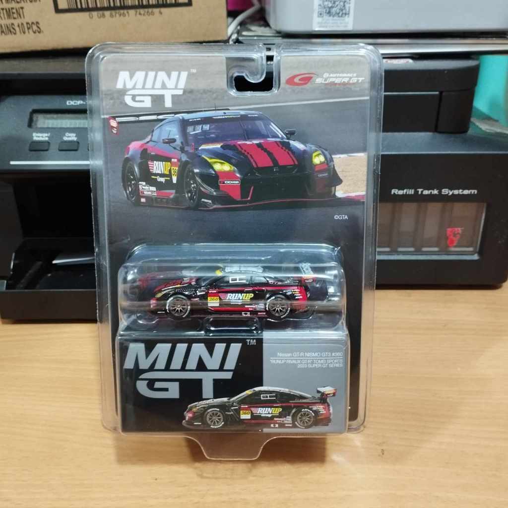 Mini GT #754 Nissan GT-R Nismo GT3 #360 ("Runup Rivaux GT-R" Tomei ...